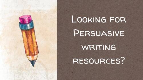 Persuasive Writing UNIT BUNDLE | Opinion Writing Organizers, Activities ...