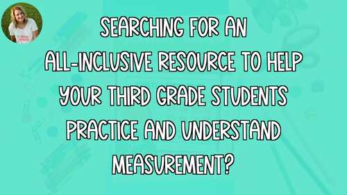 3rd Grade Guided Math Unit on Measurement - Area and Perimeter ...