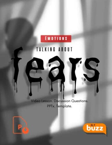 Talking About Fears. Video. Discussion. Listening. SEL. Emotions. ELA. ESL.