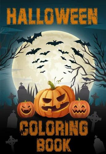 School Activity: Halloween Coloring book for Kids & Teens by Learn how ...