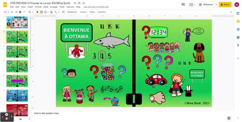 Trouvez-le! - Le son IEN - Google Slides™ by Mme Bock | TPT