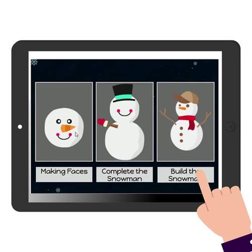 Winter Activities BOOM CARDS Distance Learning Memory Game | TPT