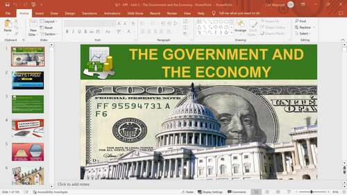 Economics and Personal Finance (EPF) - Unit 3 - Gov't & Economy ...