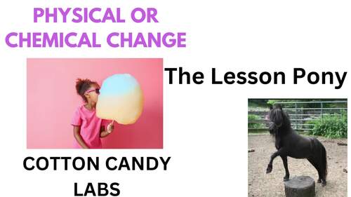Chemistry Physical and Chemical Changes 6 Fun Cotton Candy Labs | TPT