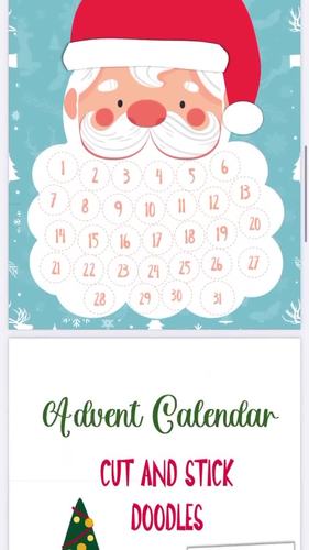 Advent Calendar - December Christmas and New Year (3 types) by EFL Kate