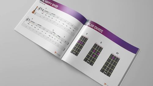 The Happy River - Traditional Song | Easy-to-Play Ukulele Sheet Music