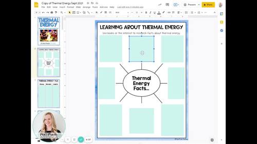 Thermal Energy Science Unit by Poet Prints Teaching | TPT