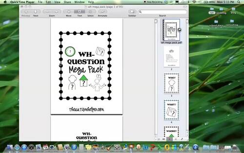 Wh-Question Mega Pack by The Autism Helper | TPT
