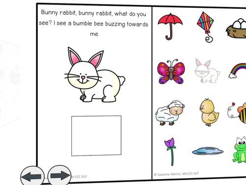 Spring Vocabulary Interactive Book Printable AND Boom Cards by ...