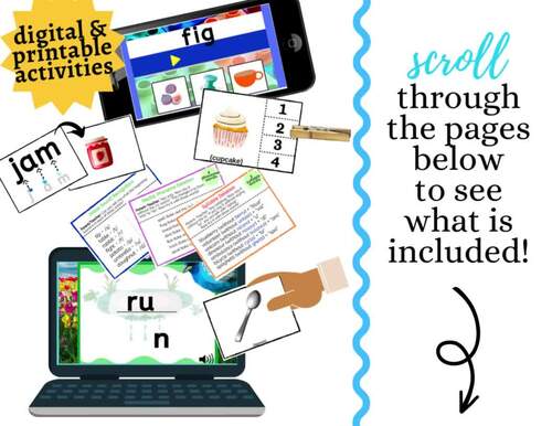 HUGE BUNDLE! Phonemic Awareness & Phonological Awareness Skills Activities