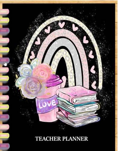 Editable Teacher Planner 24- 2025 Printable & Digital Teacher Binder ...