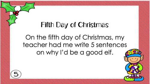 12 Days of Christmas Task Cards by Those Who Can | TPT