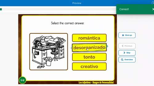 Boom Cards: Los Adjetivos - Rasgos de Personalidad - Vocabulary ...