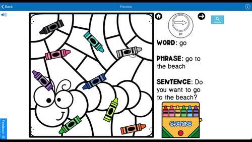 Spring Color Progression /g/ Sound | Boom Cards™ by Speechie Adventures