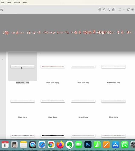 Gold Rose Gold Silver Glitter Sparkle Confetti Page Borders Clipart ...