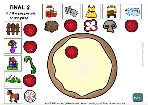 Pizza Articulation BOOM Cards: Later Sounds for Speech Therapy by Panda ...