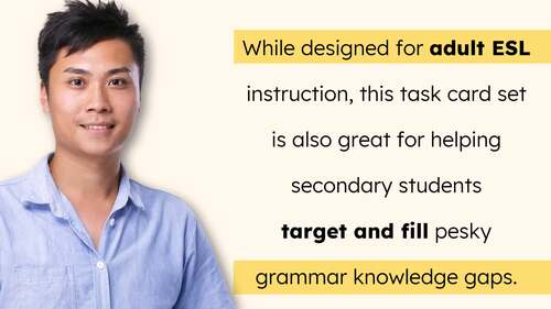 Active and Passive Voice GRAMMAR TASK CARDS - Review, Remediation ...