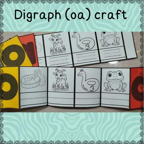 Digraph (oa) Craft | Phonics Activity for Kindergarten & 1st Grade