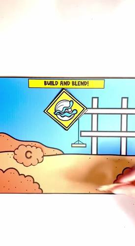 Hands on Initial and Final Blends Blending and Segmenting Activity