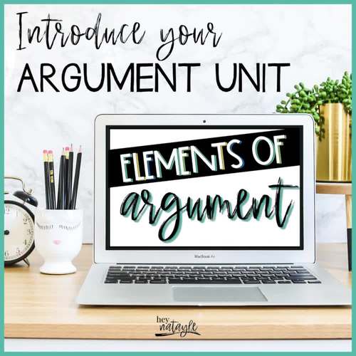 Argumentative Text Introduction | An Elements of Argument Mini-Lesson