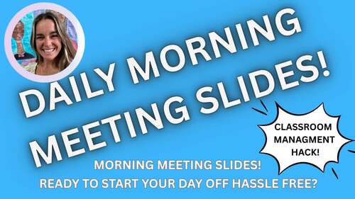 Morning Meeting Greetings Winter Themed Morning Meeting Slides Daily ...