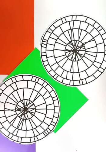 Counting Spiders Halloween Math Craft art Craftivity Fall No Prep Cut ...