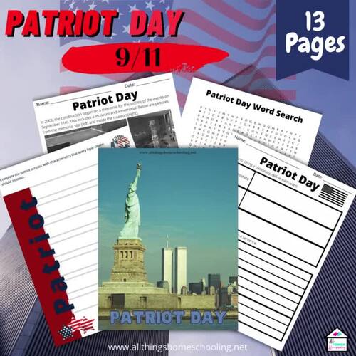 Patriot Day Unit Study – Teaching Kids About September 11, 2001 | TPT