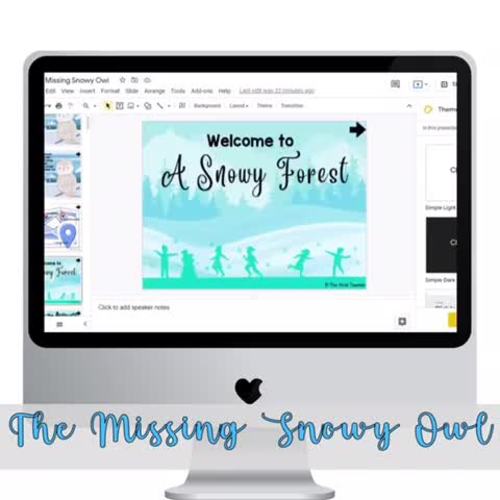 1st Grade Addition and Subtraction Winter Math Escape Room Activity