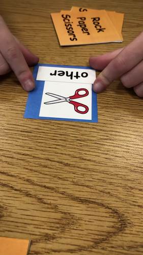 Fry Sight Word Rock, Paper, Scissors by Sharon Raposo | TPT
