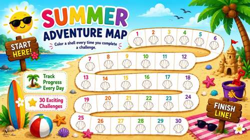Summer Learning Challenge Activities | Reading Writing Math Science | SEL