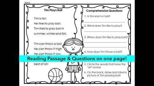 Close Reading Comprehension Passages and Questions Reading Strategies ...