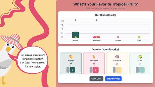 Counting & Graphing Practice - Great for Morning Meeting Math, Drag and ...