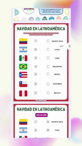 Navidad en Latinoamérica Actividades |Christmas in Latin America ...