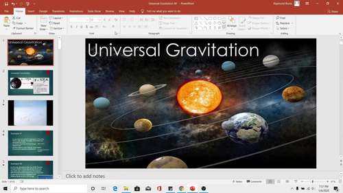 Universal Gravitation PPT | AP® Physics C | Full Unit Bundle by Physics ...