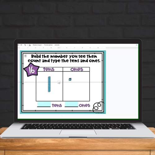 Digital Place Value Tens and Ones by Sweetnsauerfirsties | TPT