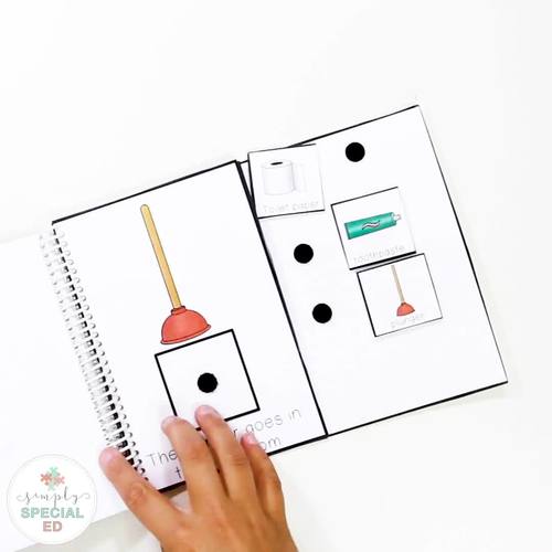 Life Skills Adapted Books | Which Room? | Speech Therapy | Special ...