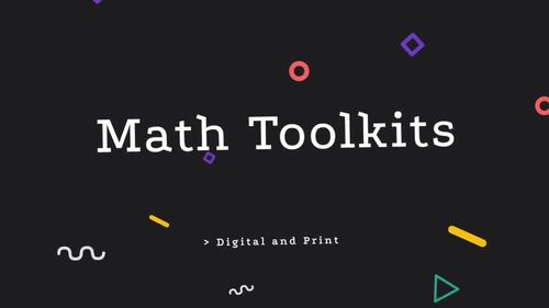 Math Tool Kit Geometry & Measurement 4th Grade Digital Stickers Google ...
