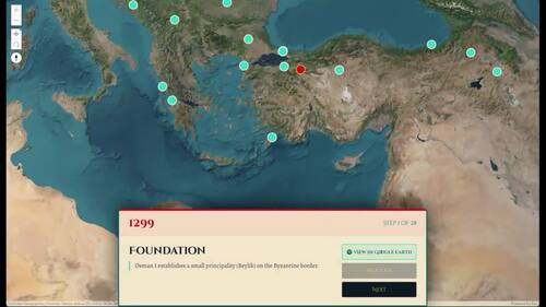 The Ottoman Empire: Interactive 3D Map & Timeline | World History Activity