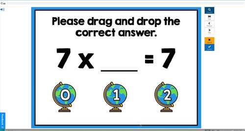 Multiplication Missing Factors x7 Fact Fluency Boom Cards by Sheila ...