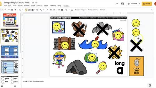 Magic E Digital Work Work Google and Seesaw by Simply Kinder | TpT