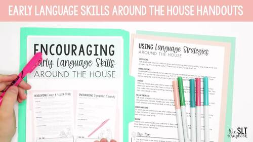 Early Language Skills at Home - Parent Friendly Handouts for Early ...