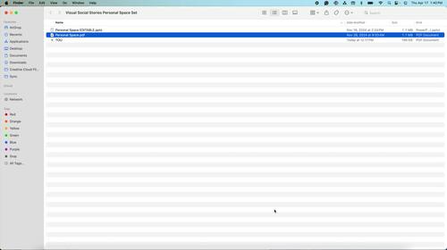 Visual Social Stories: Personal Space Set by The Autism Helper | TPT