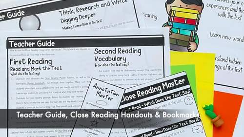 Cinco de Mayo Close Reading Passages & Comprehension Questions, Print & GO