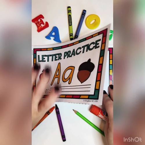 Letter Practice A to Z Mini Books BUNDLE by The Delightful Mrs DeTine