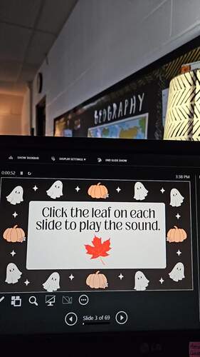 Halloween Rhythm Slides | Ta, Ti-Ti, Rest, Standard Notes Elementary Music