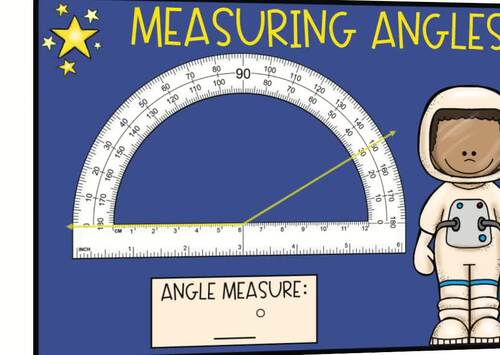 Measuring Angles Activity Bundle with Fractions and Degrees - 4th Grade ...