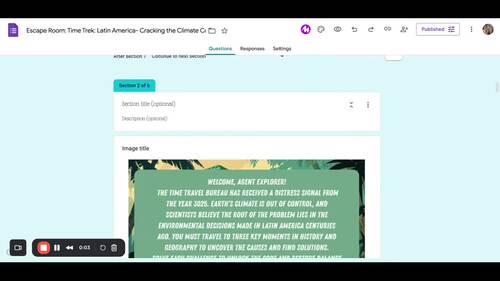 6th Digital Escape Room| Latin America- Climate Code, Environment| GA ...