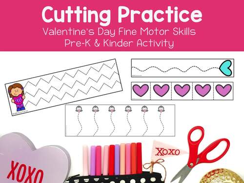 Preschool or K Valentine's Day Activities Bundle: Low Prep February Centers