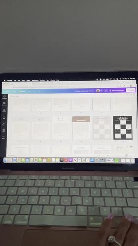 Editable Digital Planner- Yearly, Monthly, Daily, Weekly by Little ...