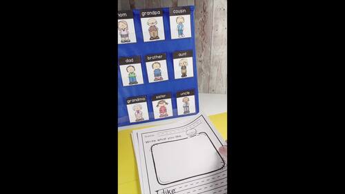 1st Grade Family Writing Center by Teaching Firsties with Mrs Hull